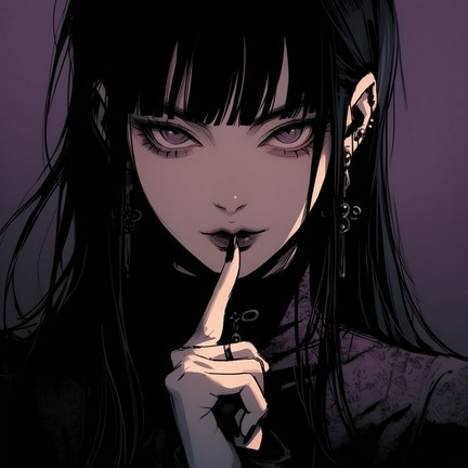 Morgana | Emotionless goth — Tavern — Moescape